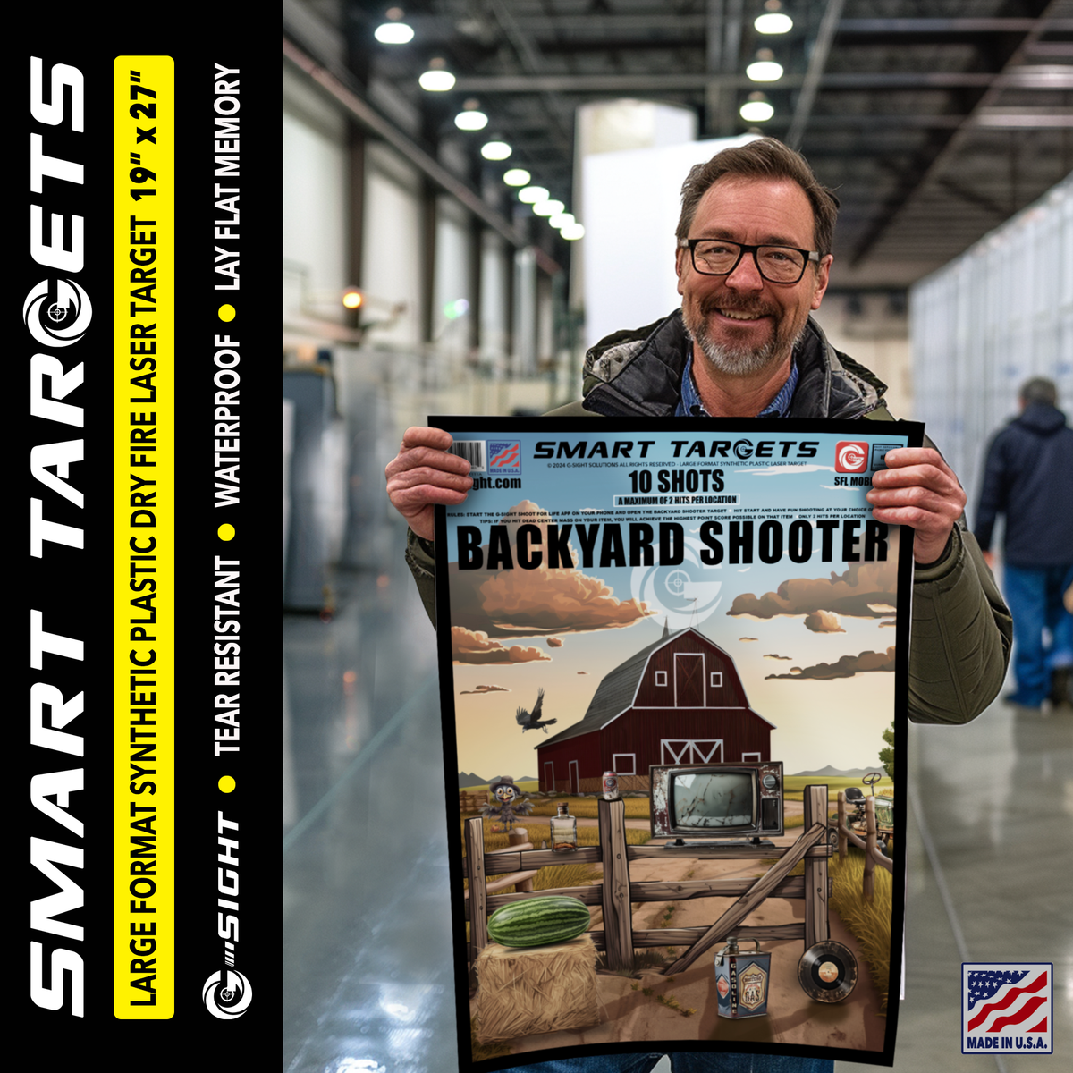 BACKYARD SHOOTER LARGE FORMAT PLASTIC TARGET – G-Sight