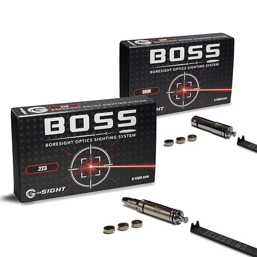 2 PACK BOSS BORESIGHT 9mm & .223 – G-Sight